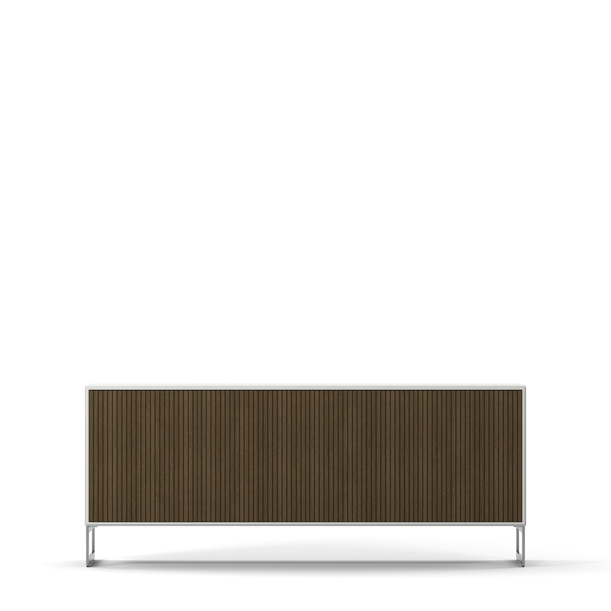 Englesson - Line Burned Walnut Skänk 4 Dörrar